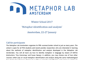 Current research | Metaphor Lab Amsterdam